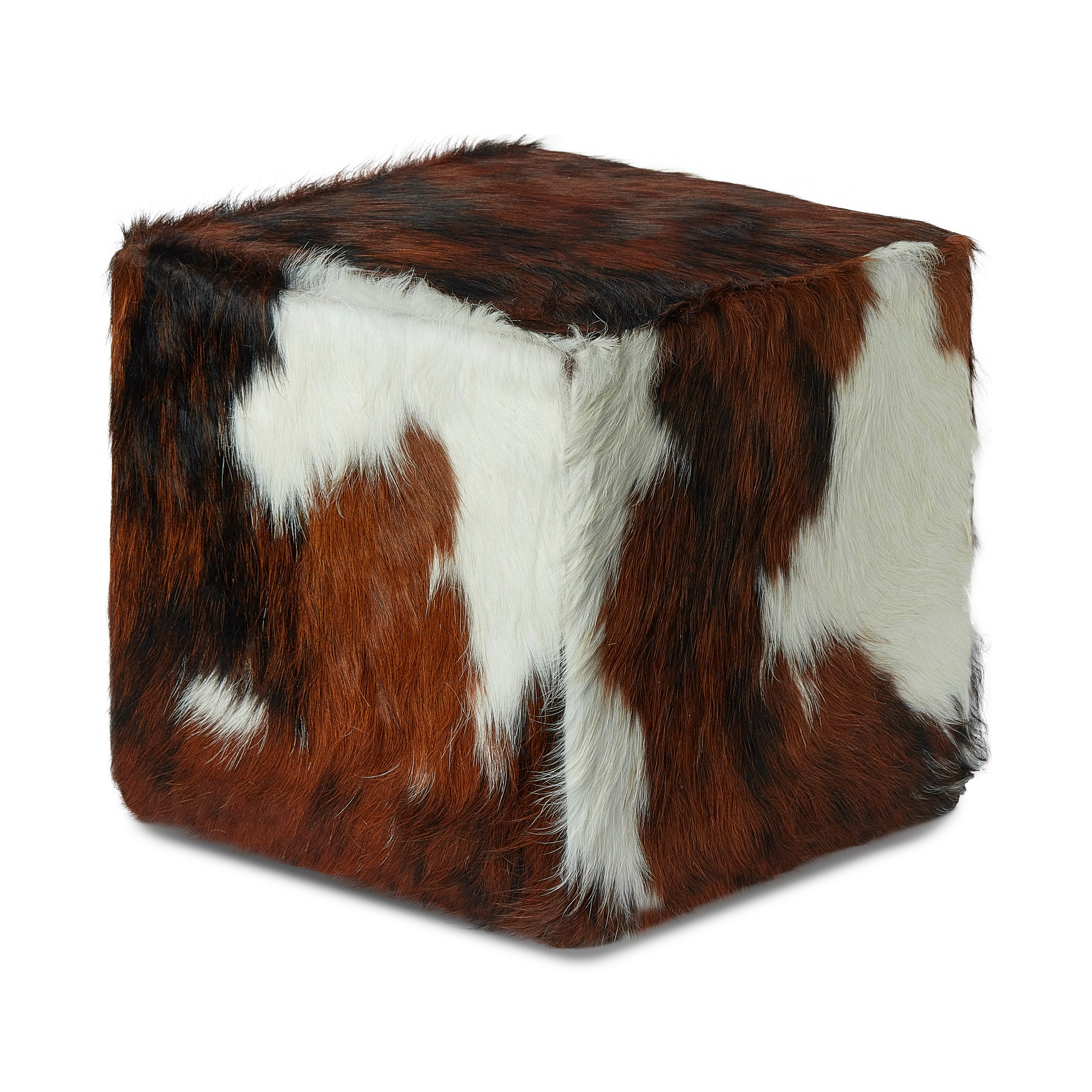 Handmade Cowhide Pouffe – Hyde & Hare