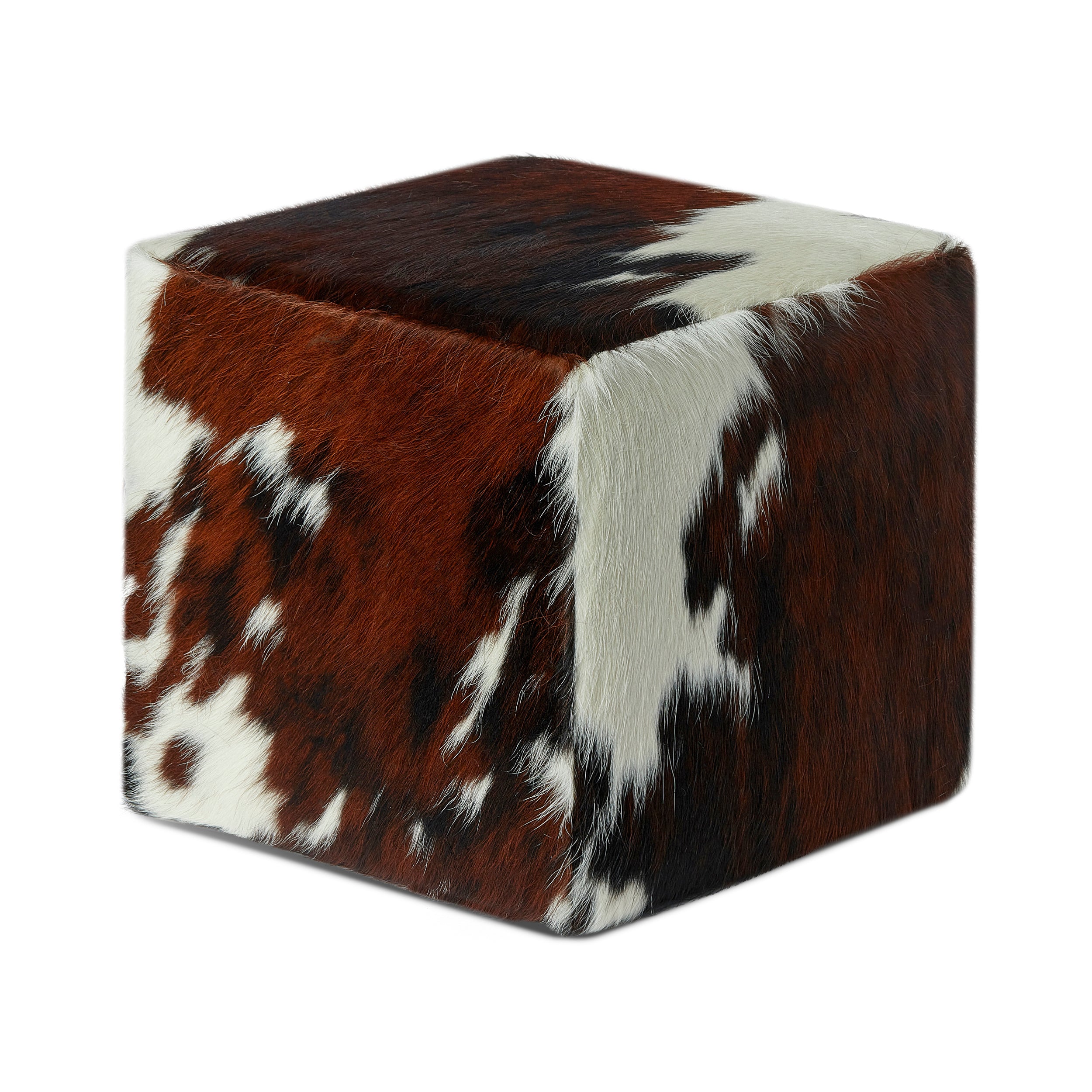 Handmade Cowhide Pouffe – Hyde & Hare