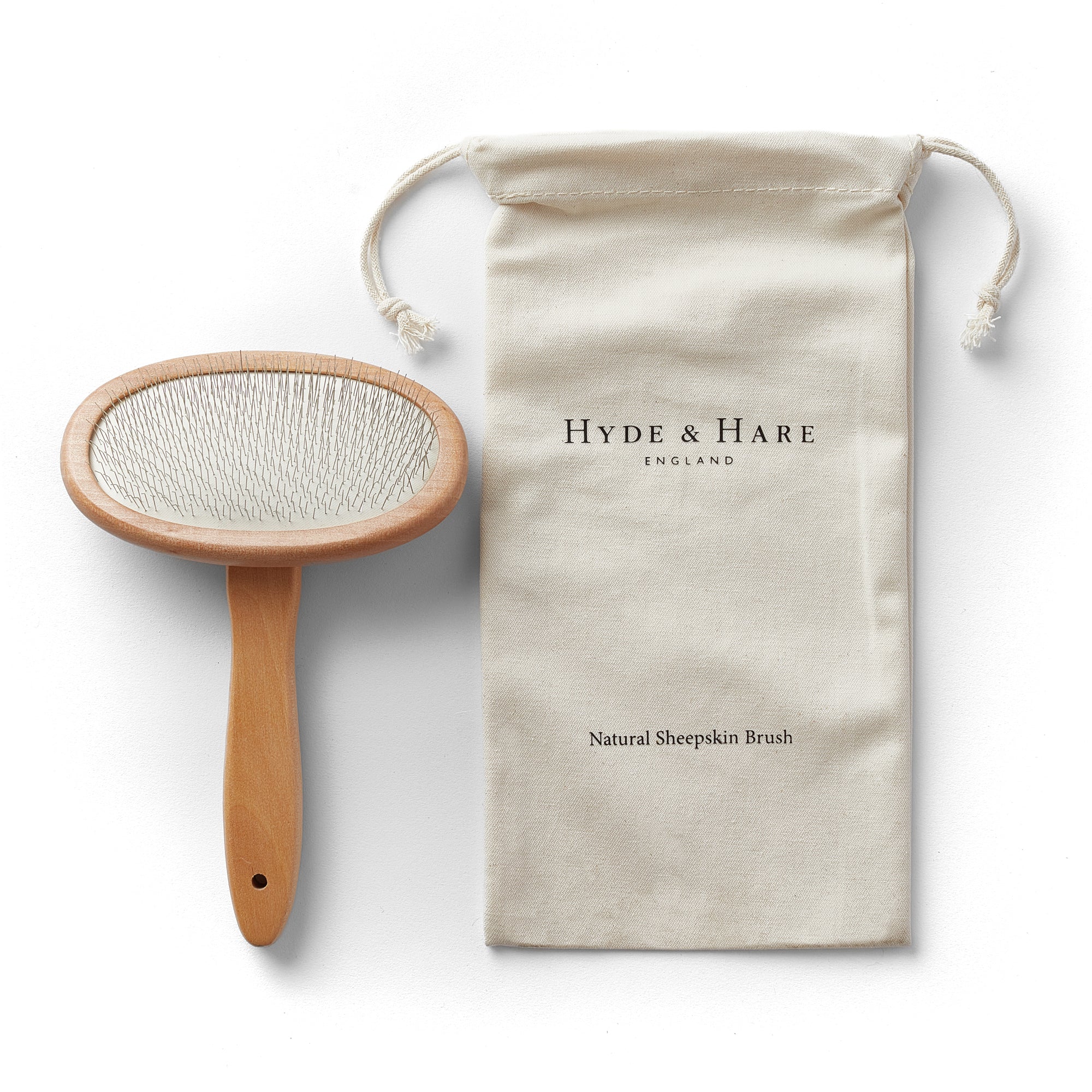 Handmade Sheepskin Brush | Wool Care Guide | Hyde & Hare